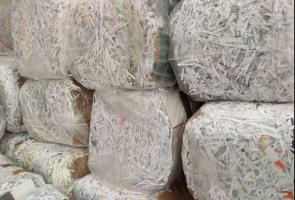 Shredded paper packaging – Crow Recycling